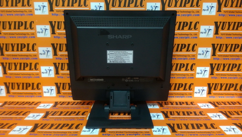 SHARP LL-T15G4-B Black / DVI / LCD Monitor with Speake - 裕益科技自動化設備可程式編碼器PLC分散式控制系統DCS